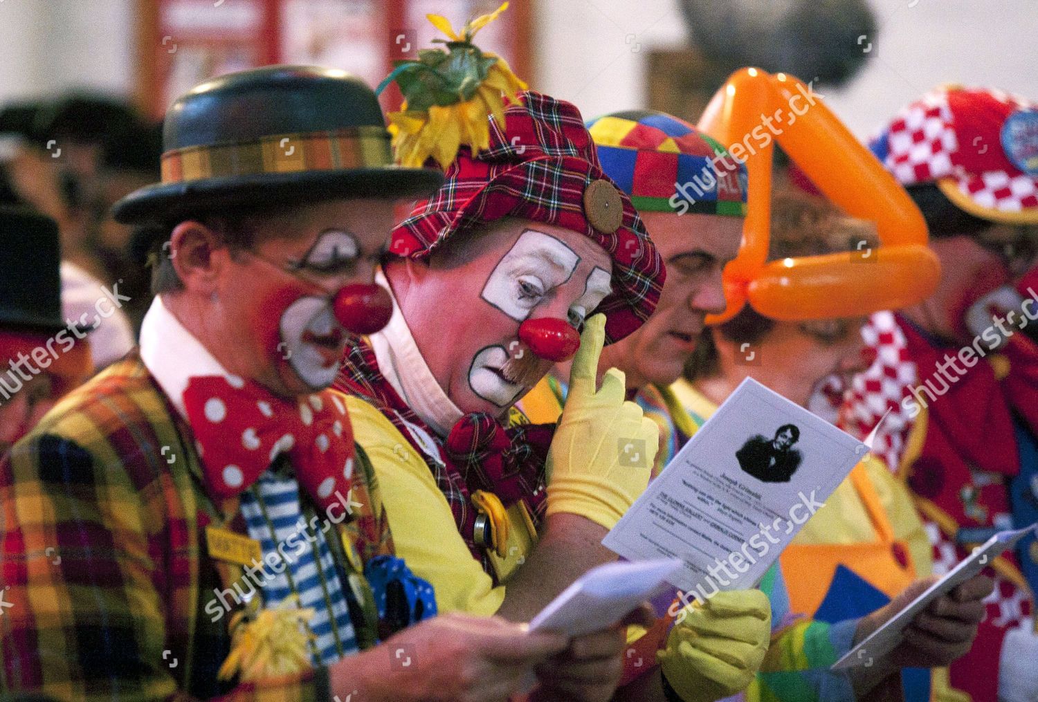 Clown Wiping Away Tear Dead Clowns Editorial Stock Photo - Stock Image ...