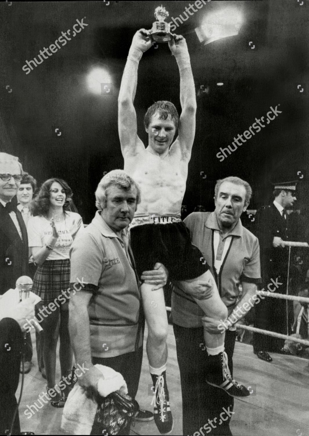 Jim Watt Boxer Carried Shoulder High Editorial Stock Photo - Stock ...