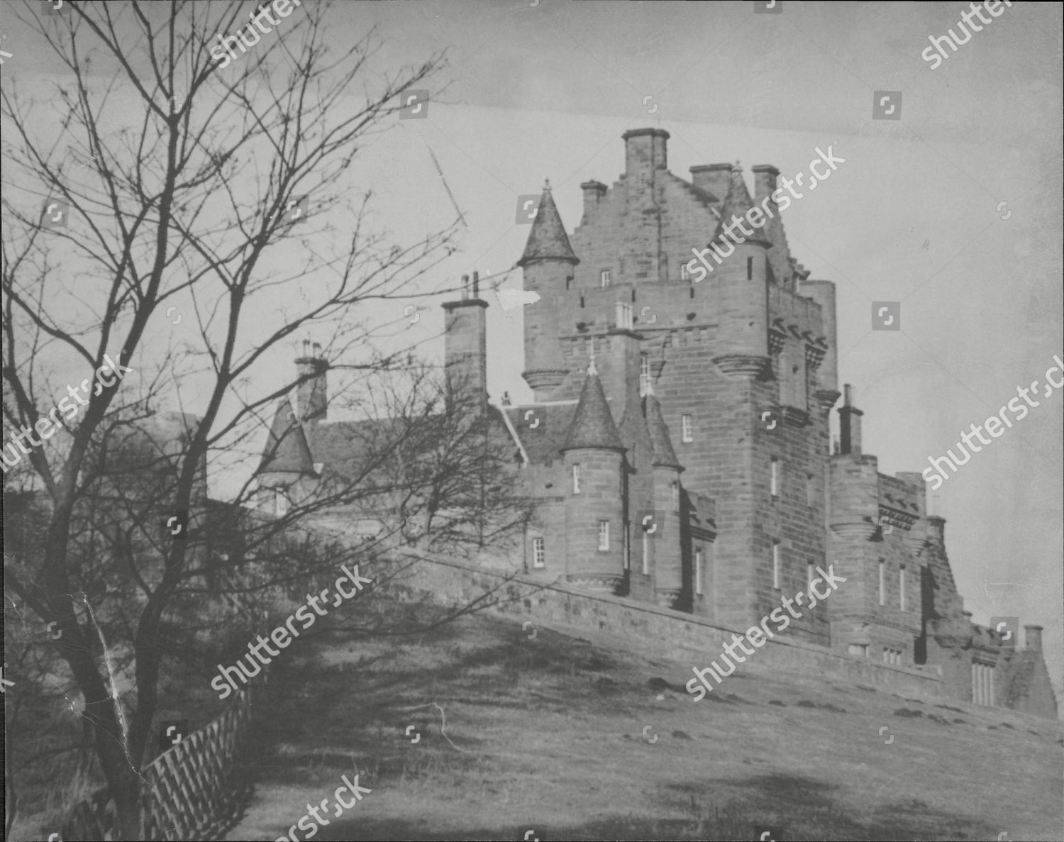 Ayton Castle Home David Liddell Grainger Editorial Stock Photo - Stock ...