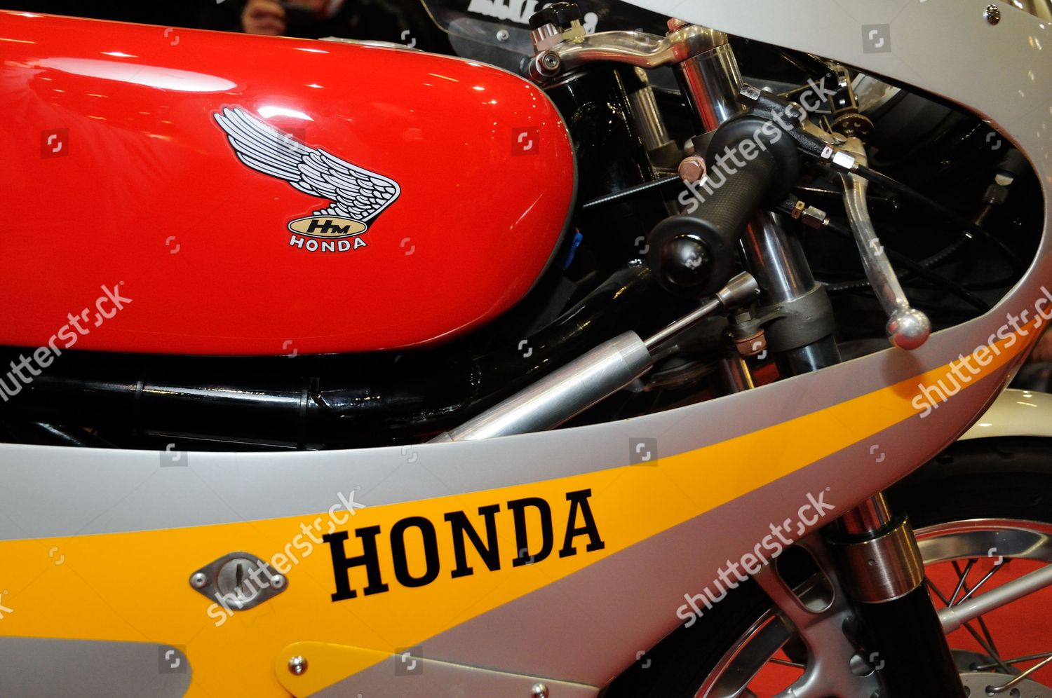 Blueprint Replica Legendary Honda Rc174 297cc Editorial Stock Photo ...