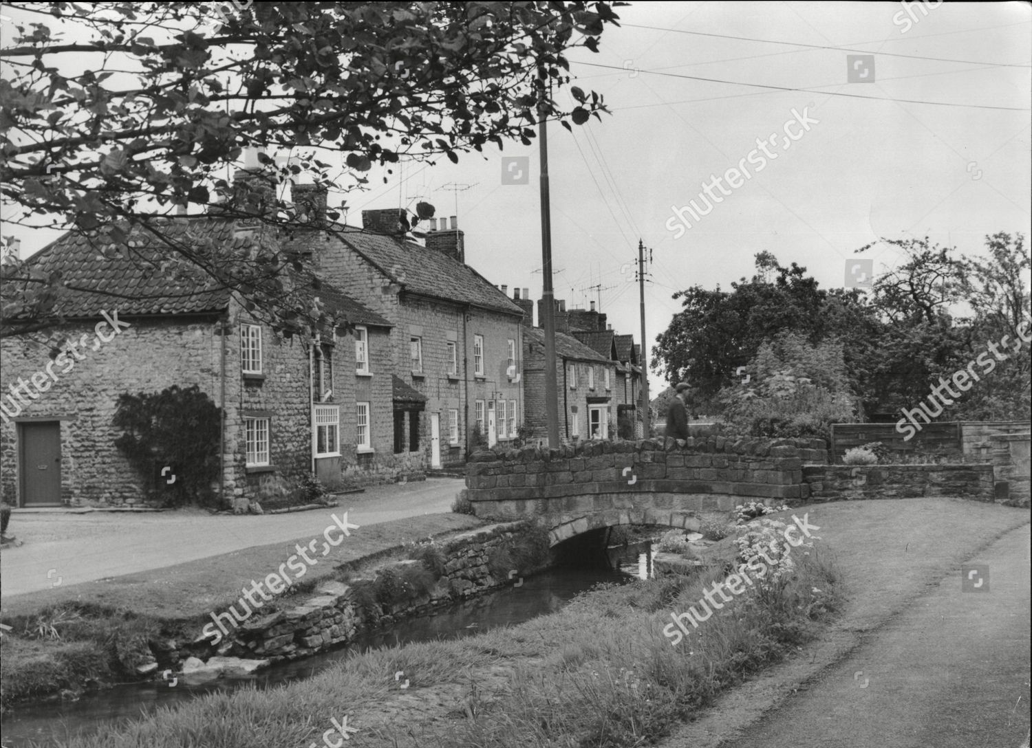 Village Hovingham Yorkshire Editorial Stock Photo - Stock Image ...