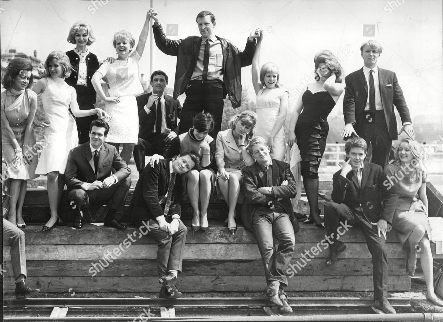 Group Shot Repertory Actors Jill Curzon Editorial Stock Photo - Stock ...