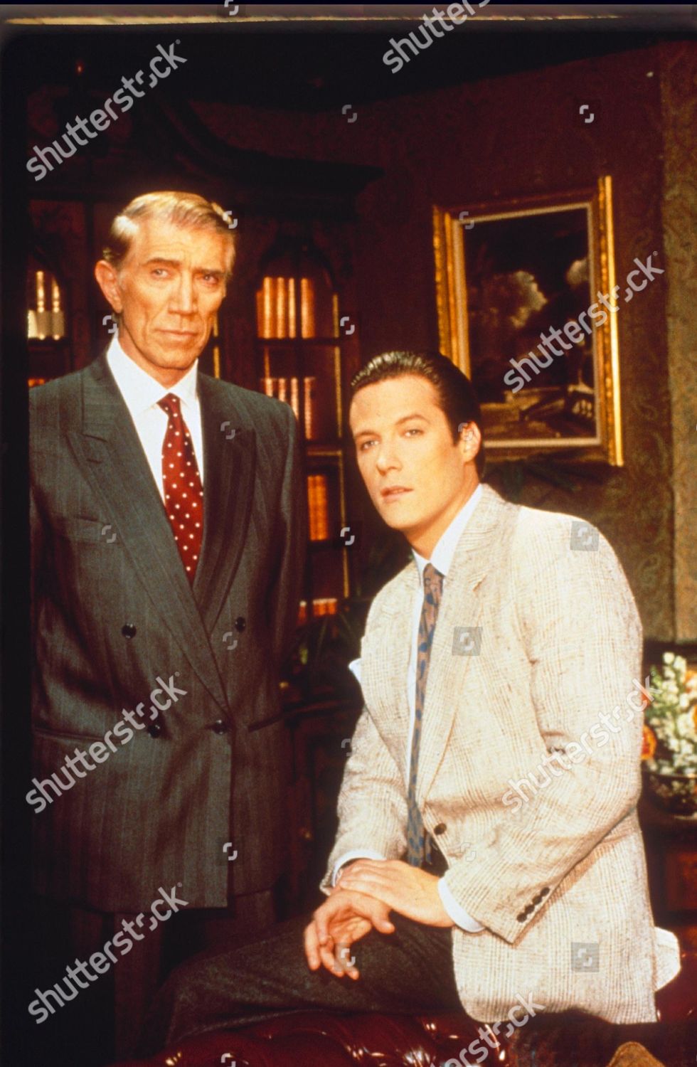 Tv Joseph Campanella Actor Macdonald Carey Editorial Stock Photo ...