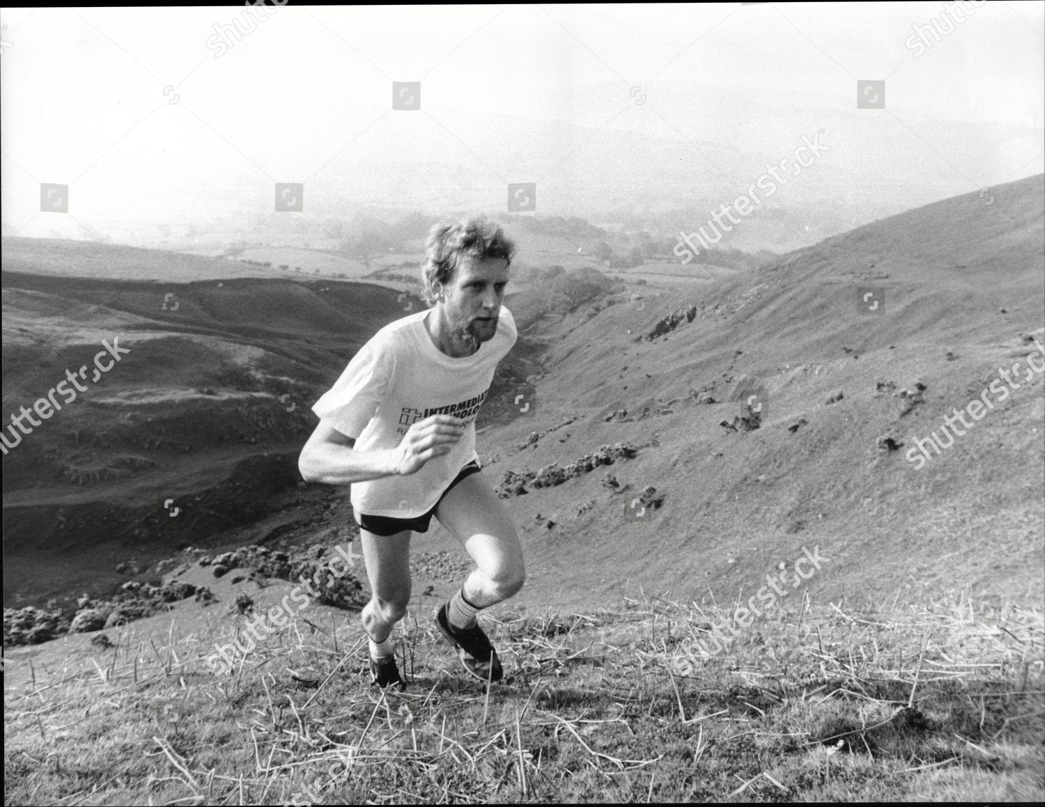 Hugh Symonds Athlete Training By Hill Editorial Stock Photo - Stock ...