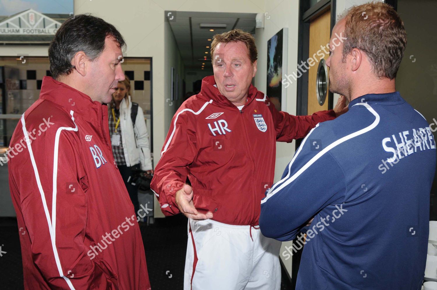 Bryan Robson Harry Redknapp Alan Shearer Editorial Stock Photo - Stock ...