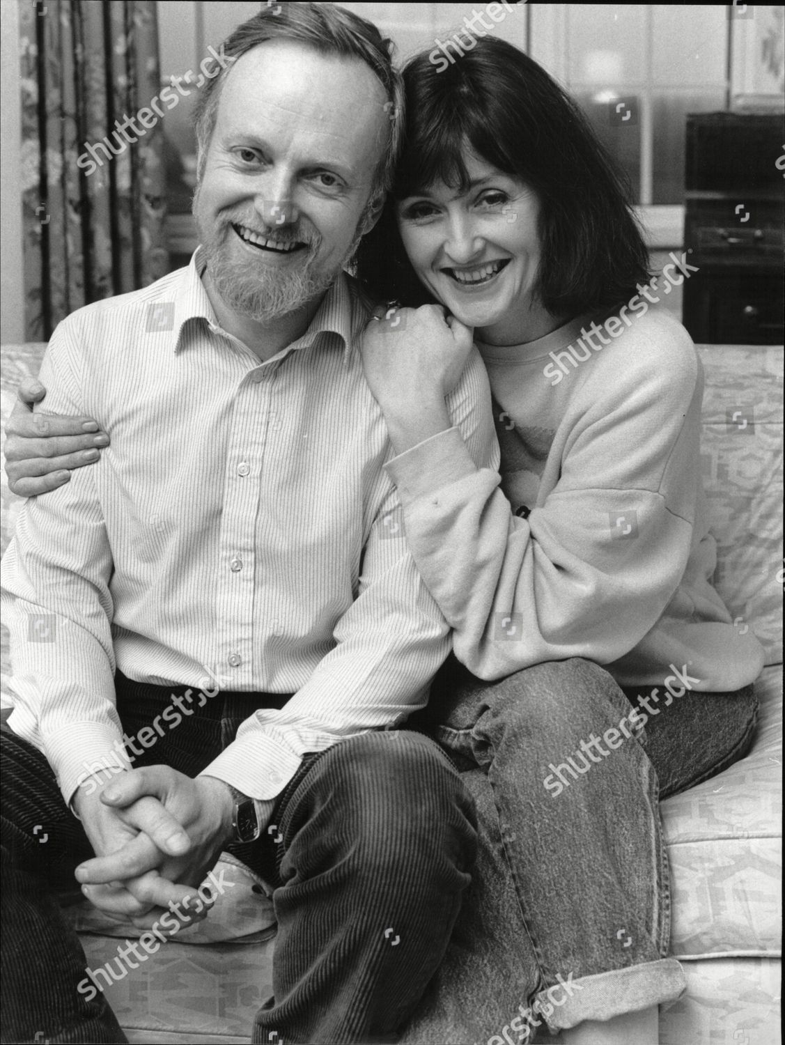 Richard Stilgoe Wife Annabel Stilgoe Their Editorial Stock Photo ...