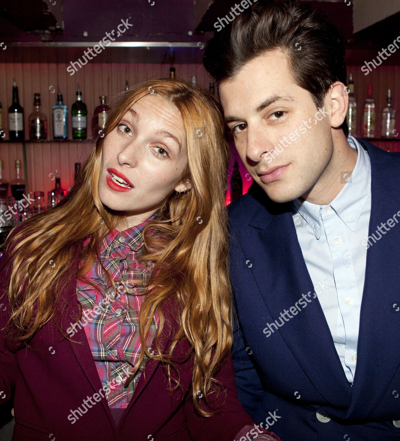 Music Producer Mark Ronson His Wife Editorial Stock Photo - Stock Image ...