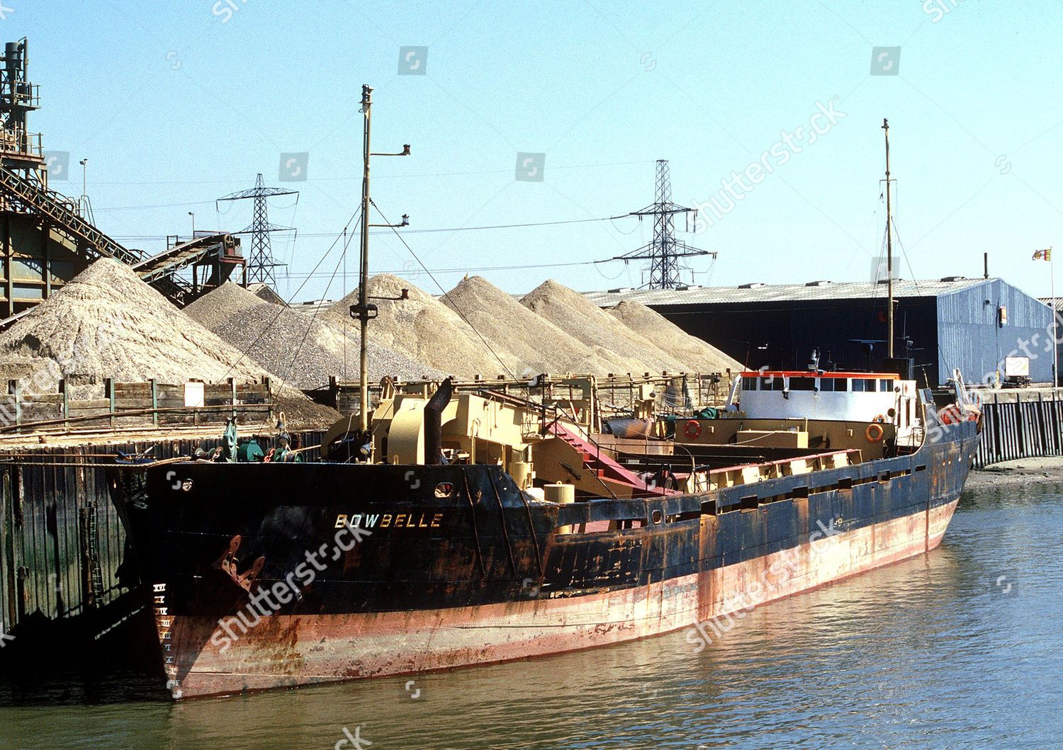 Bowbelle Dredger Which Collided Marchioness Editorial Stock Photo ...