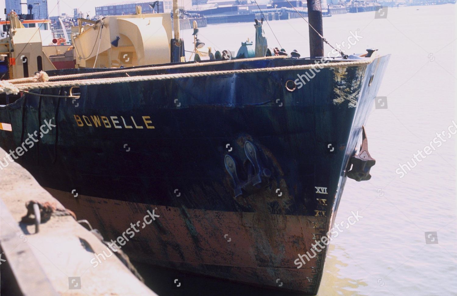 Bowbelle Dredger Which Collided Marchioness Editorial Stock Photo ...