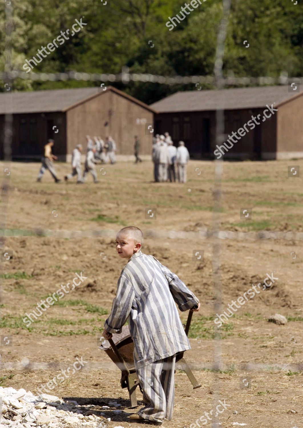 Boy Striped Pajamas Editorial Stock Photo - Stock Image | Shutterstock