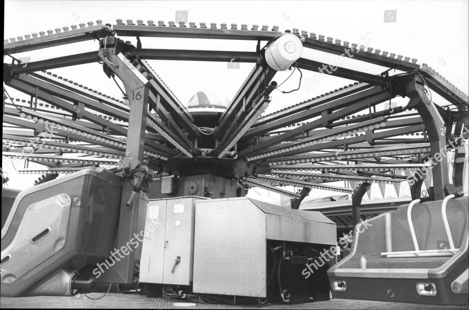Fairground Ride Rhyl Which Snapped Nearly Editorial Stock Photo - Stock ...