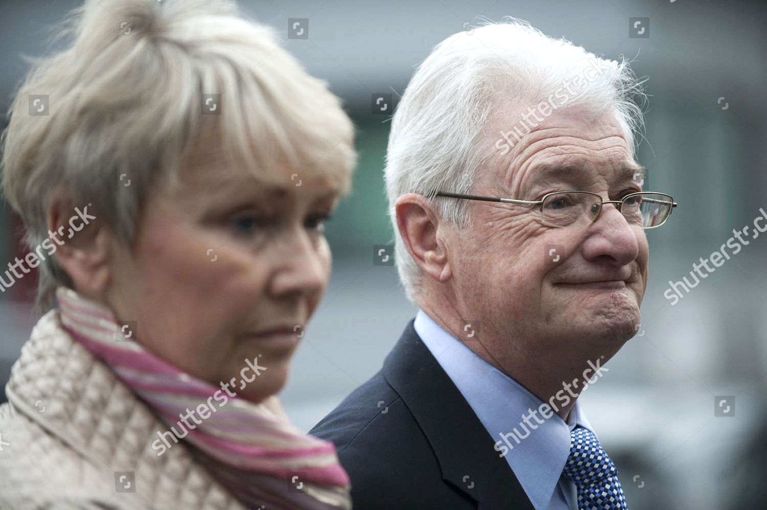 Christopher Tappin His Wife Elaine Speaking Editorial Stock Photo ...