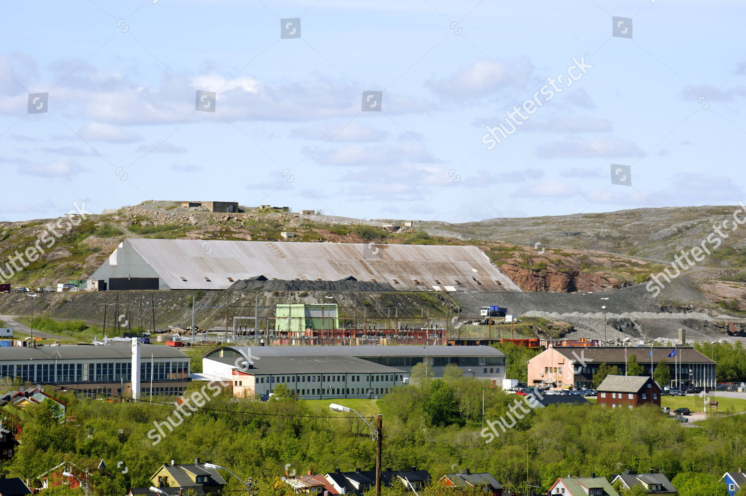 Iron Ore Dressing Facility Kirkenes Norway Editorial Stock Photo ...