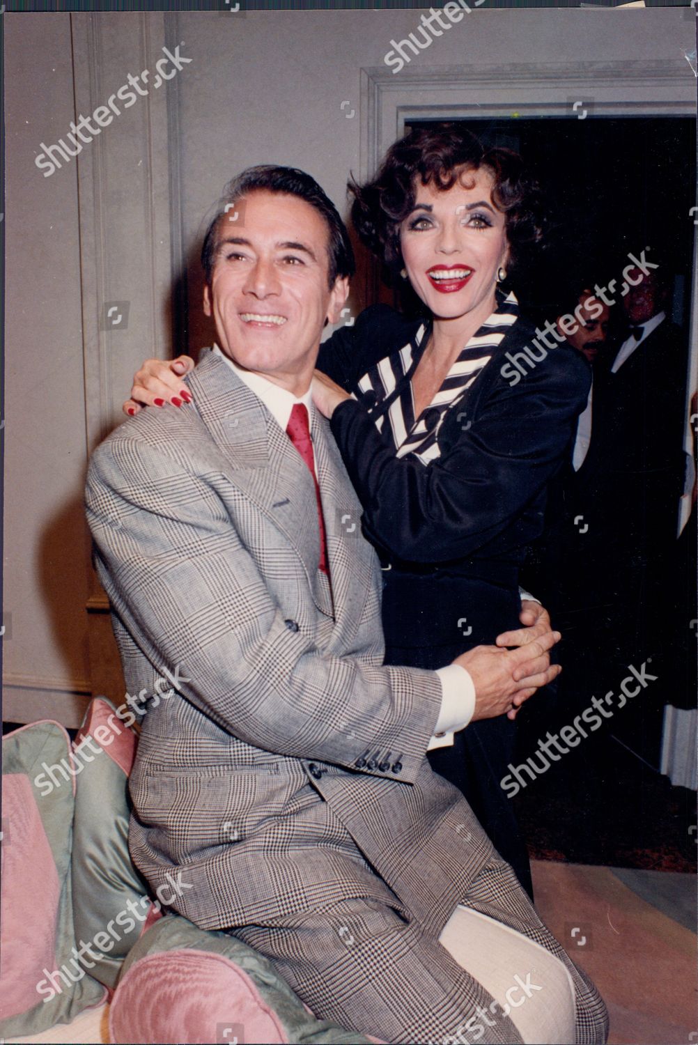 Actress Joan Collins Actor Keith Baxter Editorial Stock Photo - Stock ...