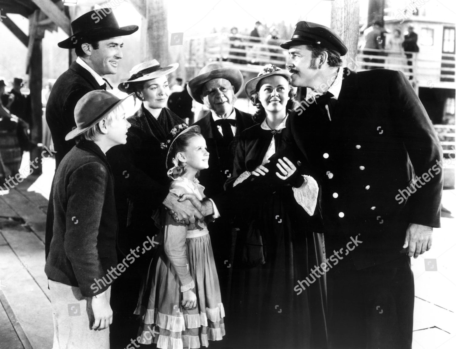 Yearling Claude Jarman Jr Gregory Peck Editorial Stock Photo - Stock ...