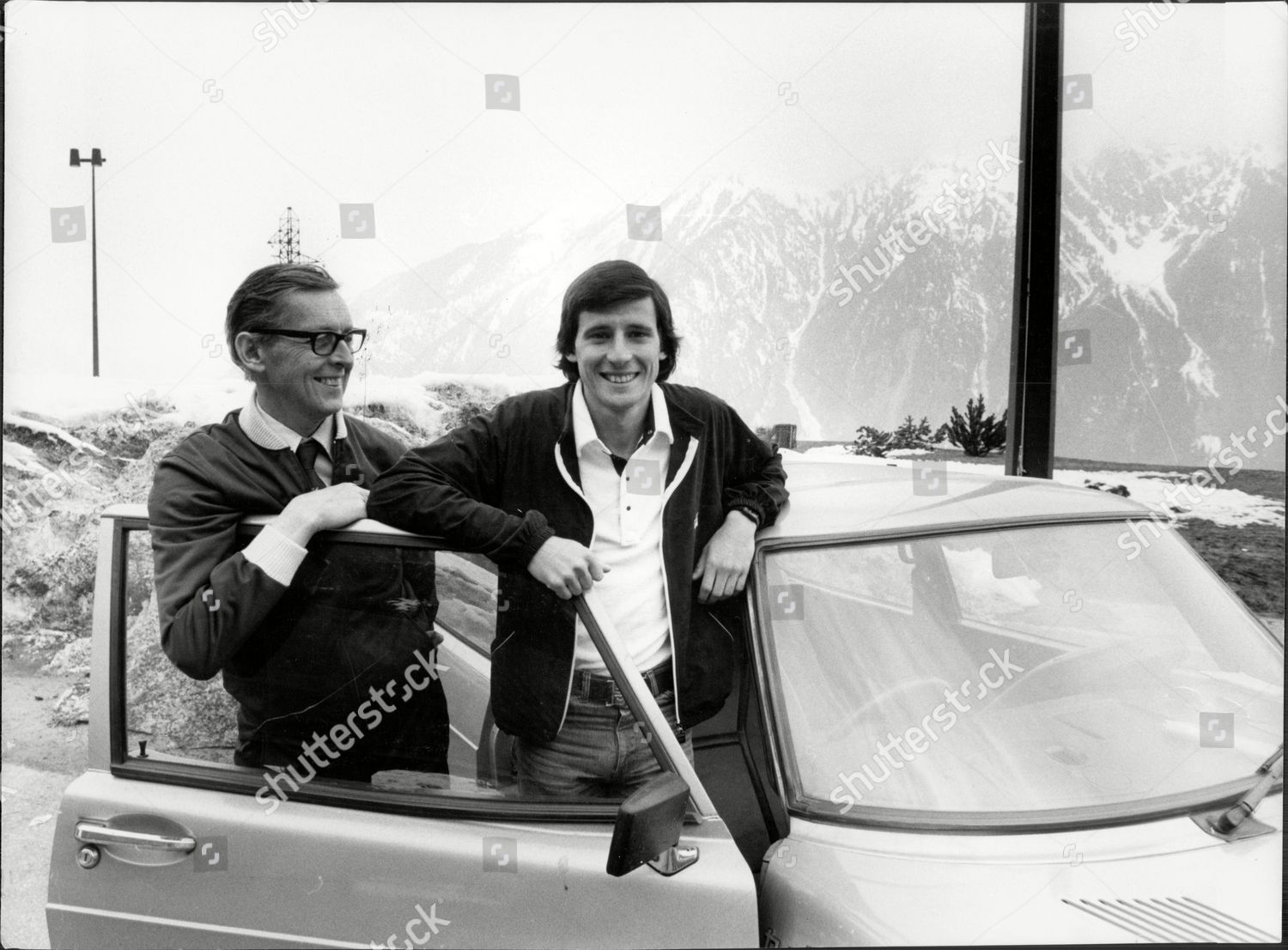 Athlete Sebastian Coe Father Peter Coe Editorial Stock Photo - Stock ...