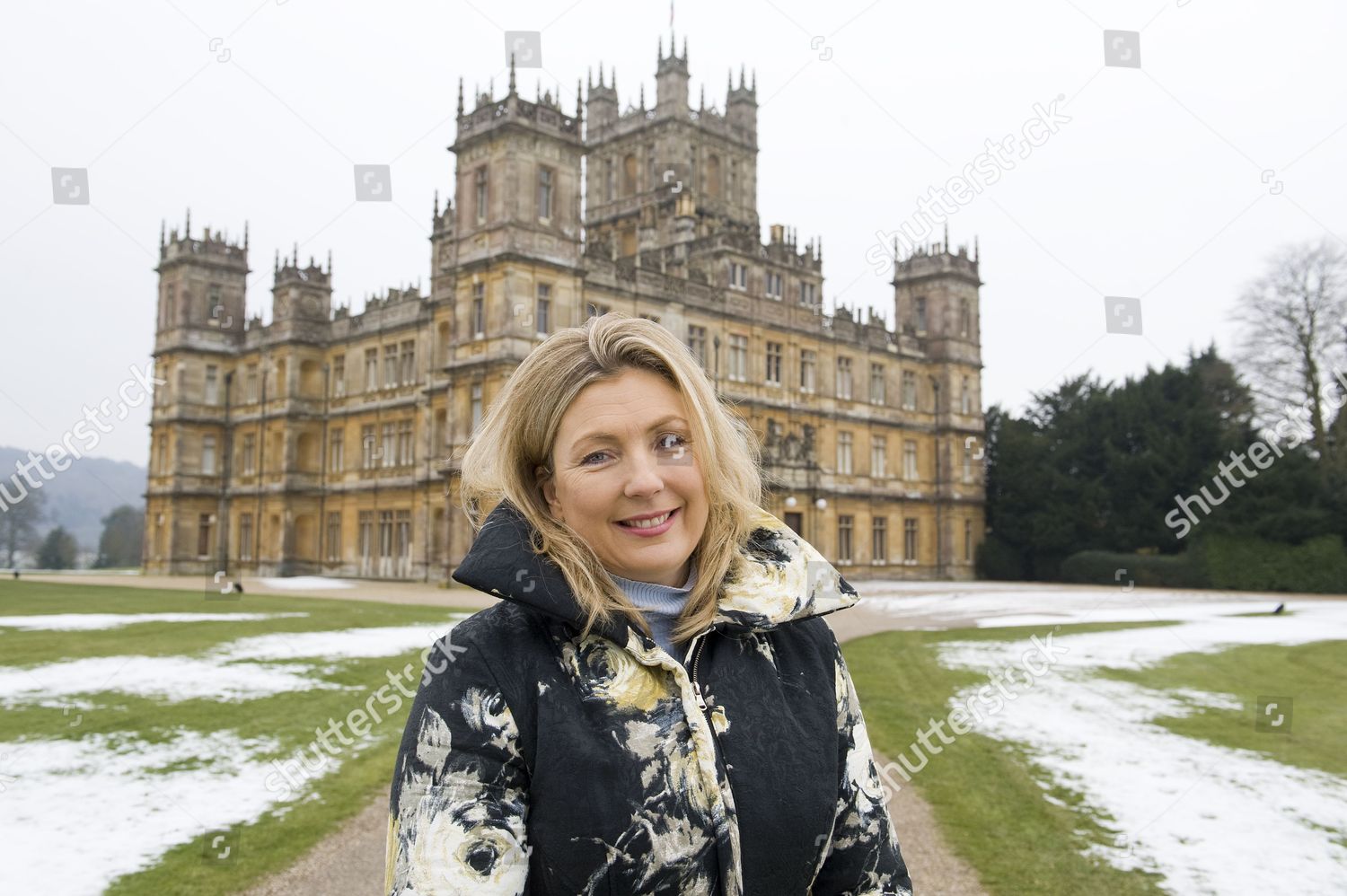 Lady Fiona Countess Carnarvon Editorial Stock Photo - Stock Image ...