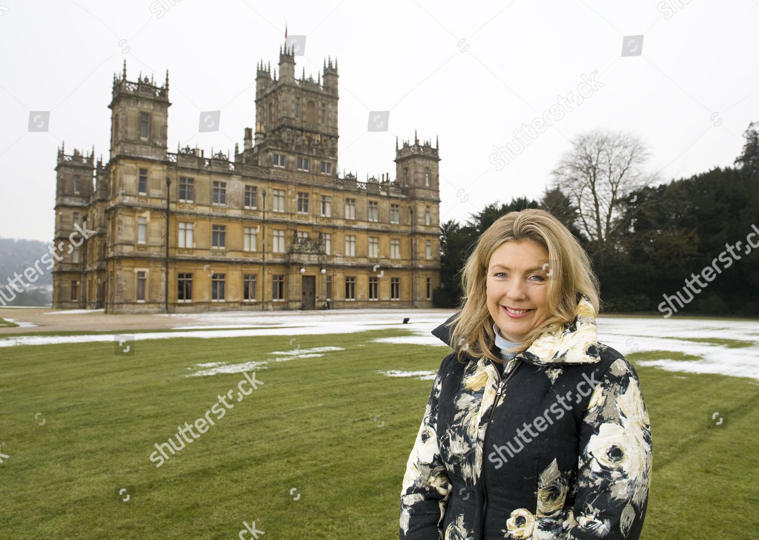Lady Fiona Countess Carnarvon Editorial Stock Photo - Stock Image ...