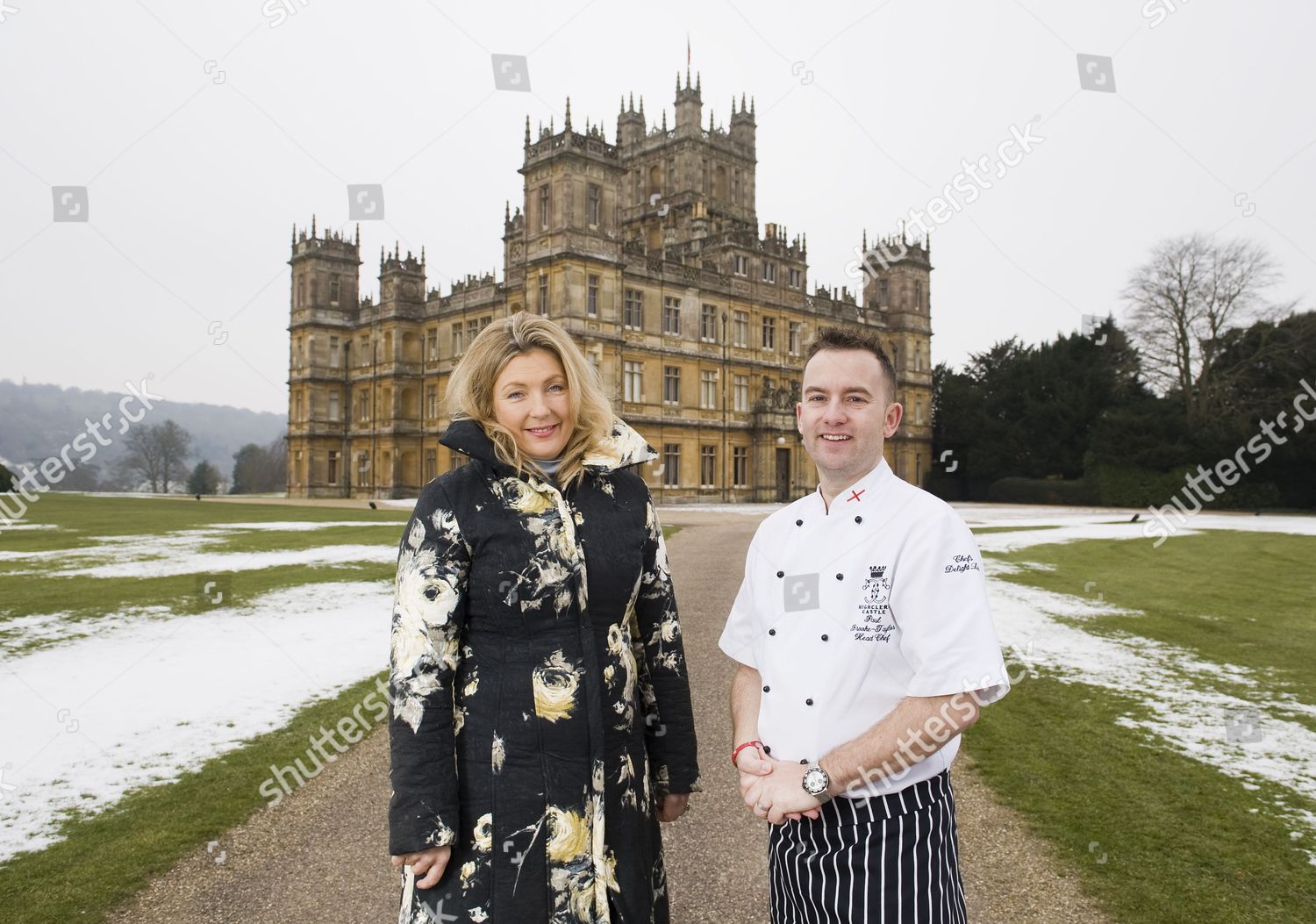 Lady Fiona Countess Carnarvon Her Head Editorial Stock Photo - Stock ...