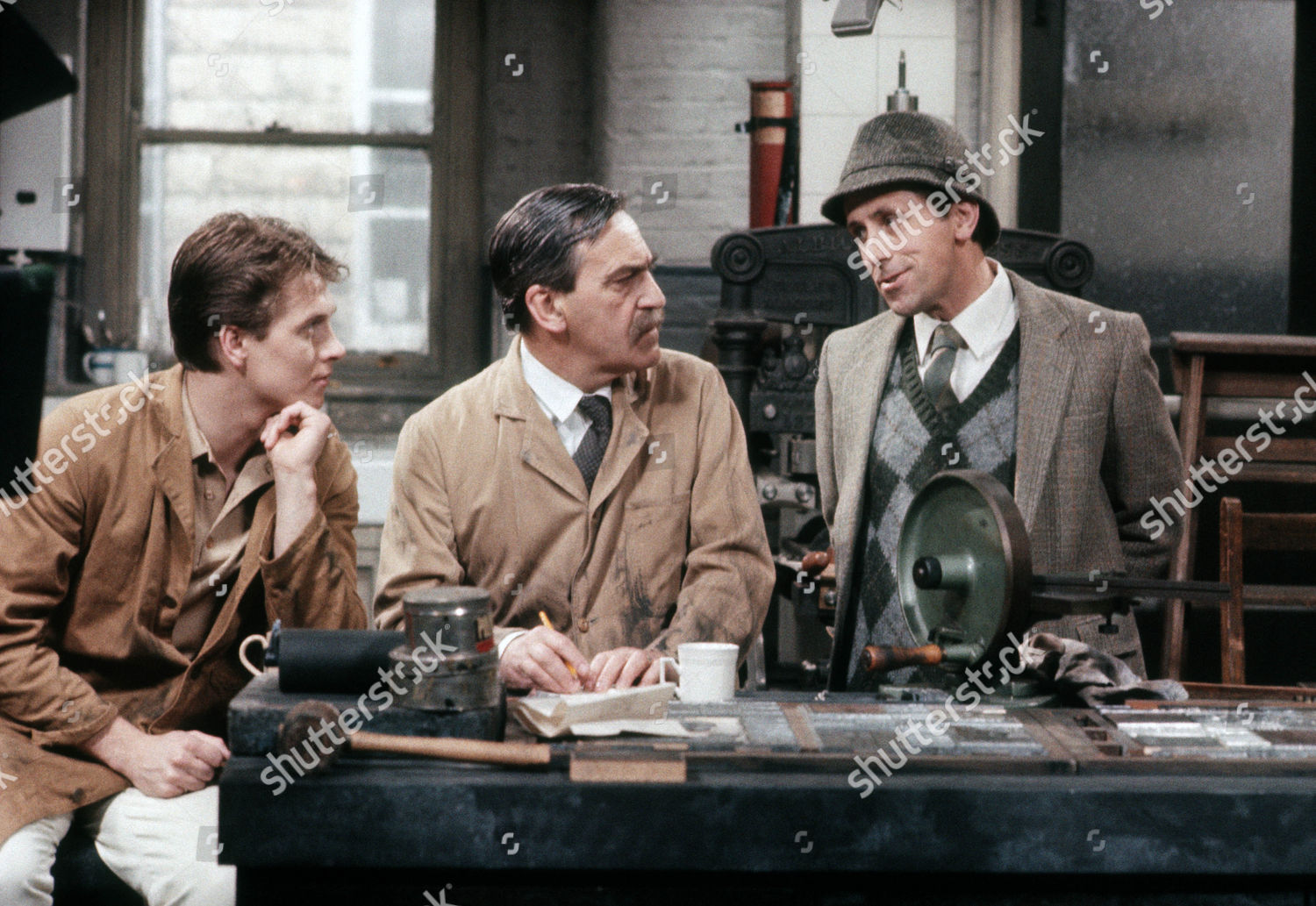 Steven Pinder Owen Buckley Patrick Troughton Editorial Stock Photo ...