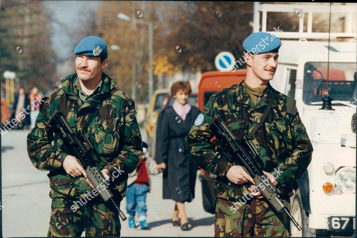 British United Nations Peace Keeping Forces Editorial Stock Photo ...