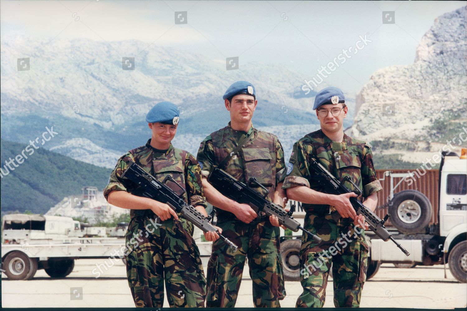 British United Nations Peace Keeping Forces Editorial Stock Photo ...