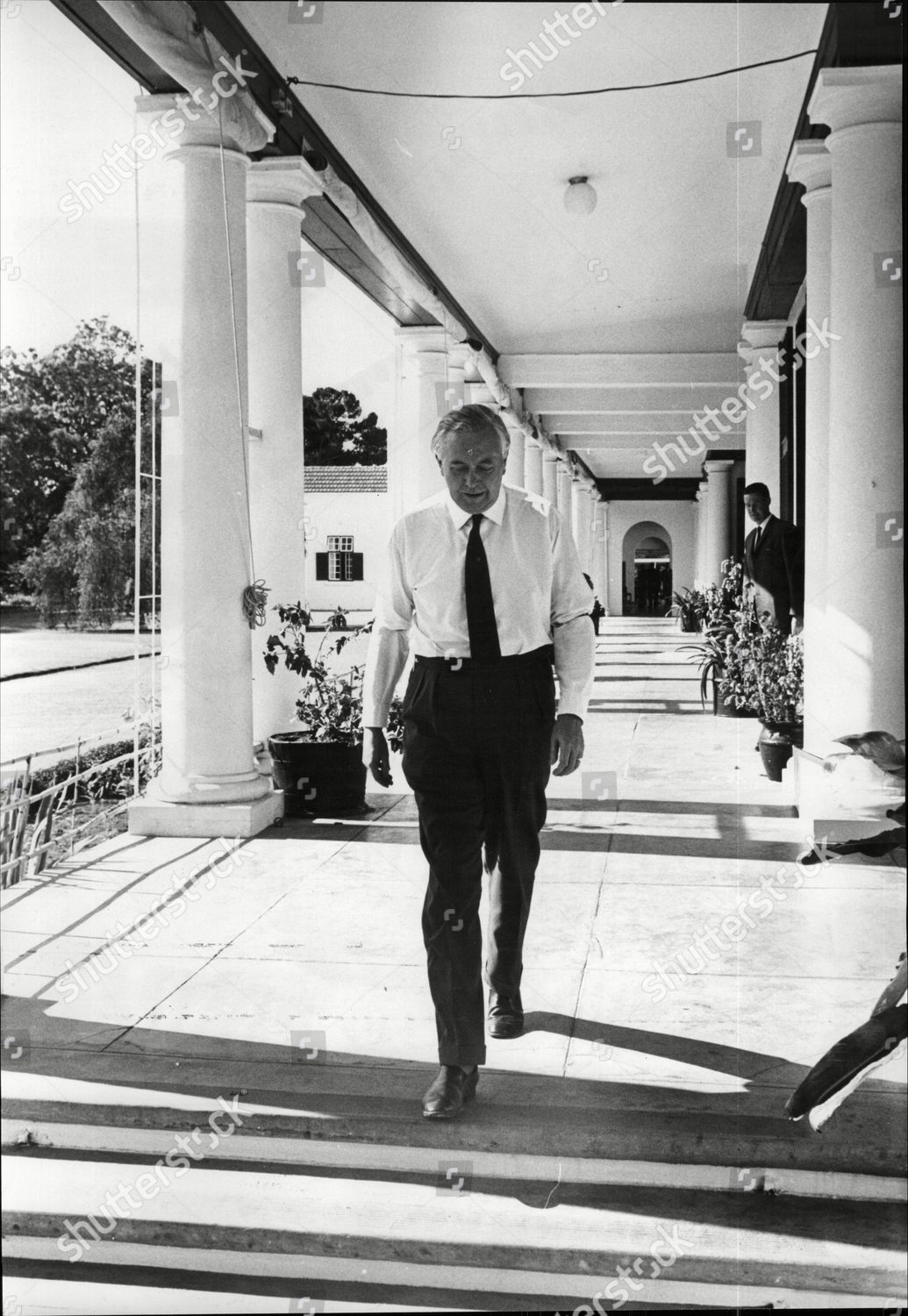 Lord Harold Wilson Salisbury Rhodesia During Editorial Stock Photo ...