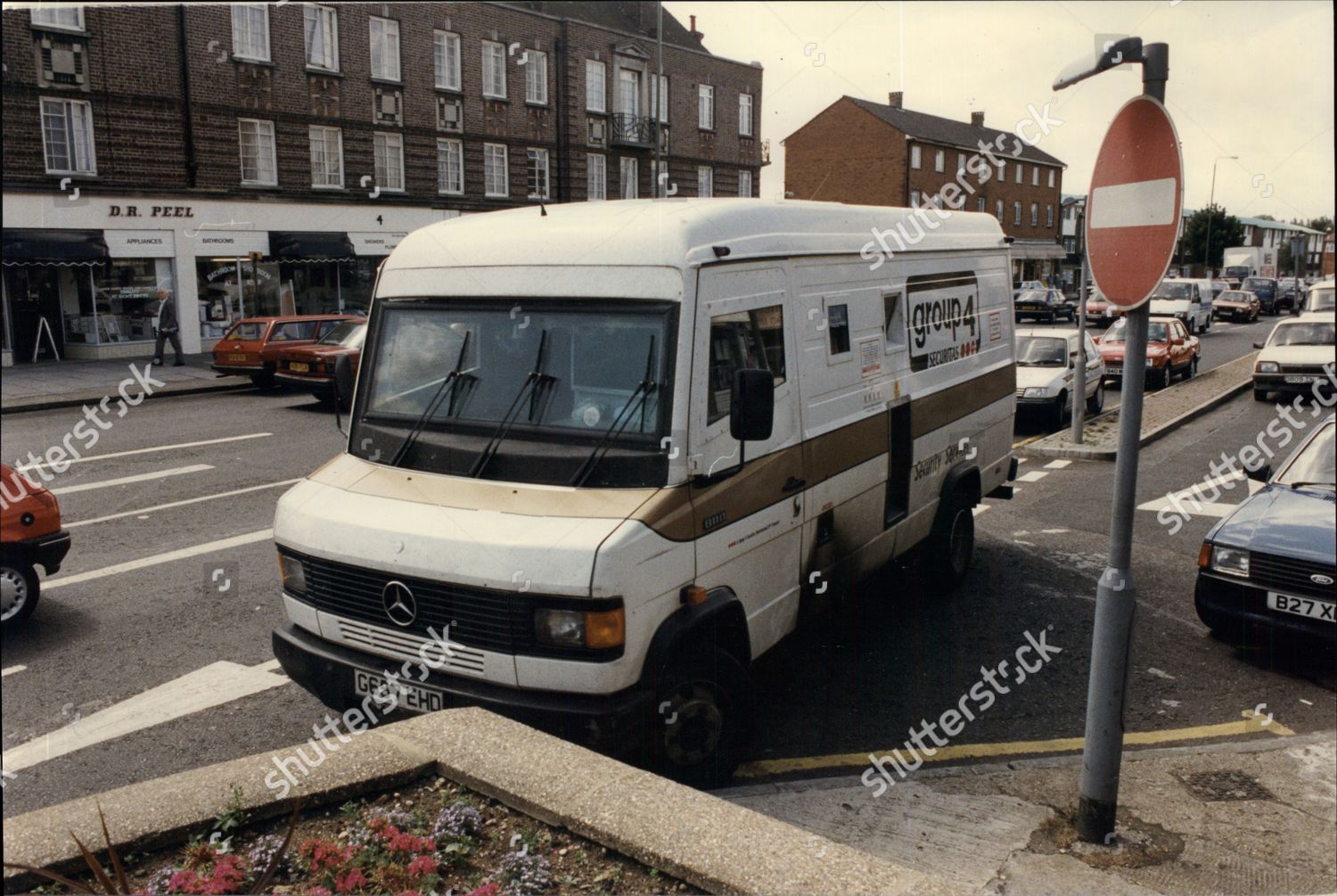 Group 4 Security Van Following Raid Editorial Stock Photo - Stock Image ...