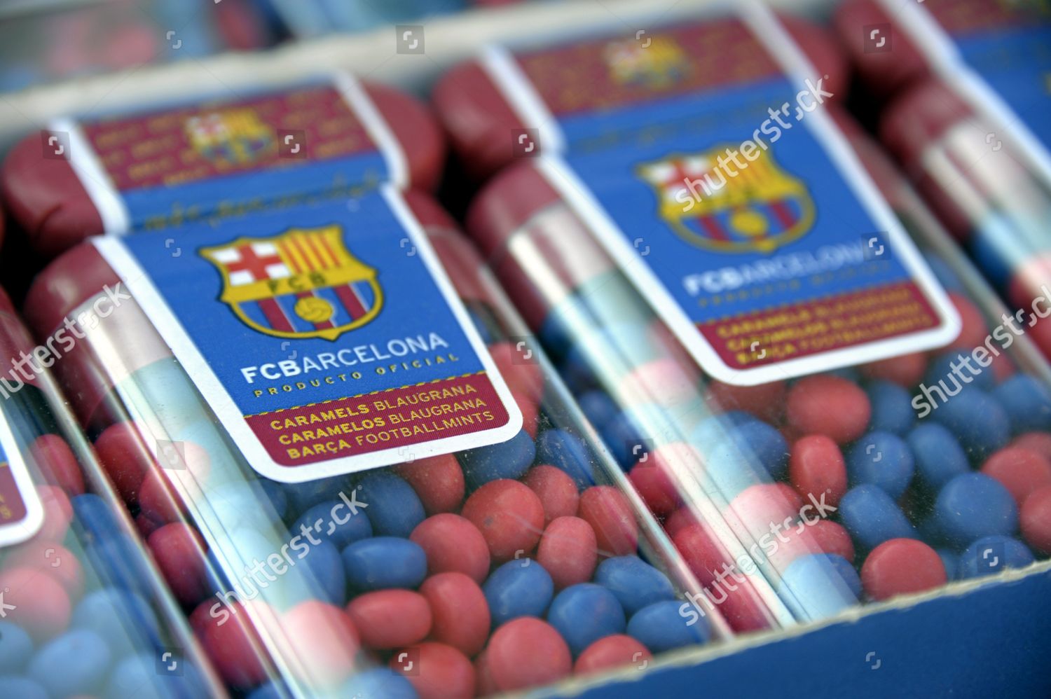Fc Barcelona Sweets Being Sold Nou Editorial Stock Photo - Stock Image ...