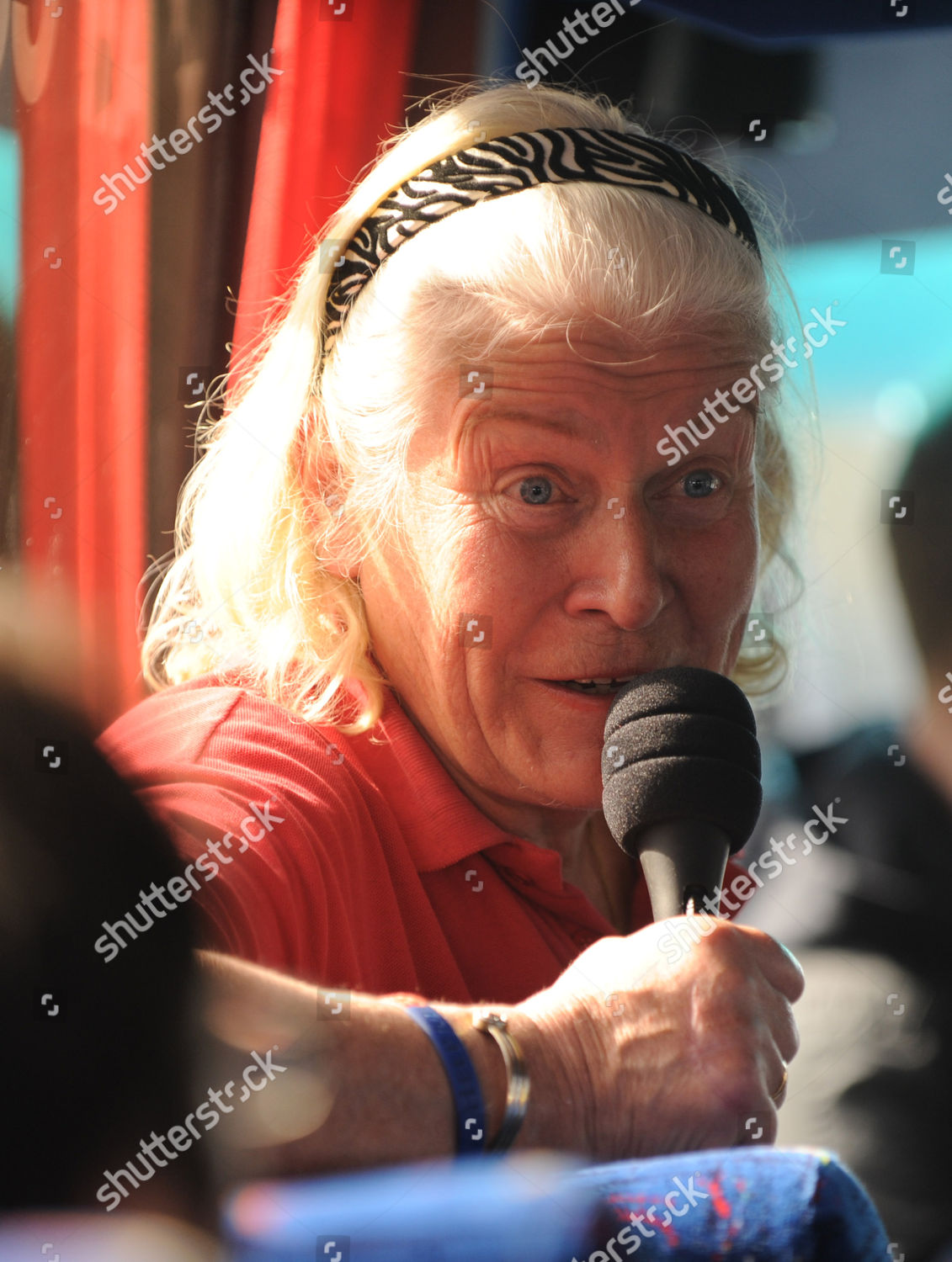 Tour Guide Charmian Griffiths Editorial Stock Photo - Stock Image ...