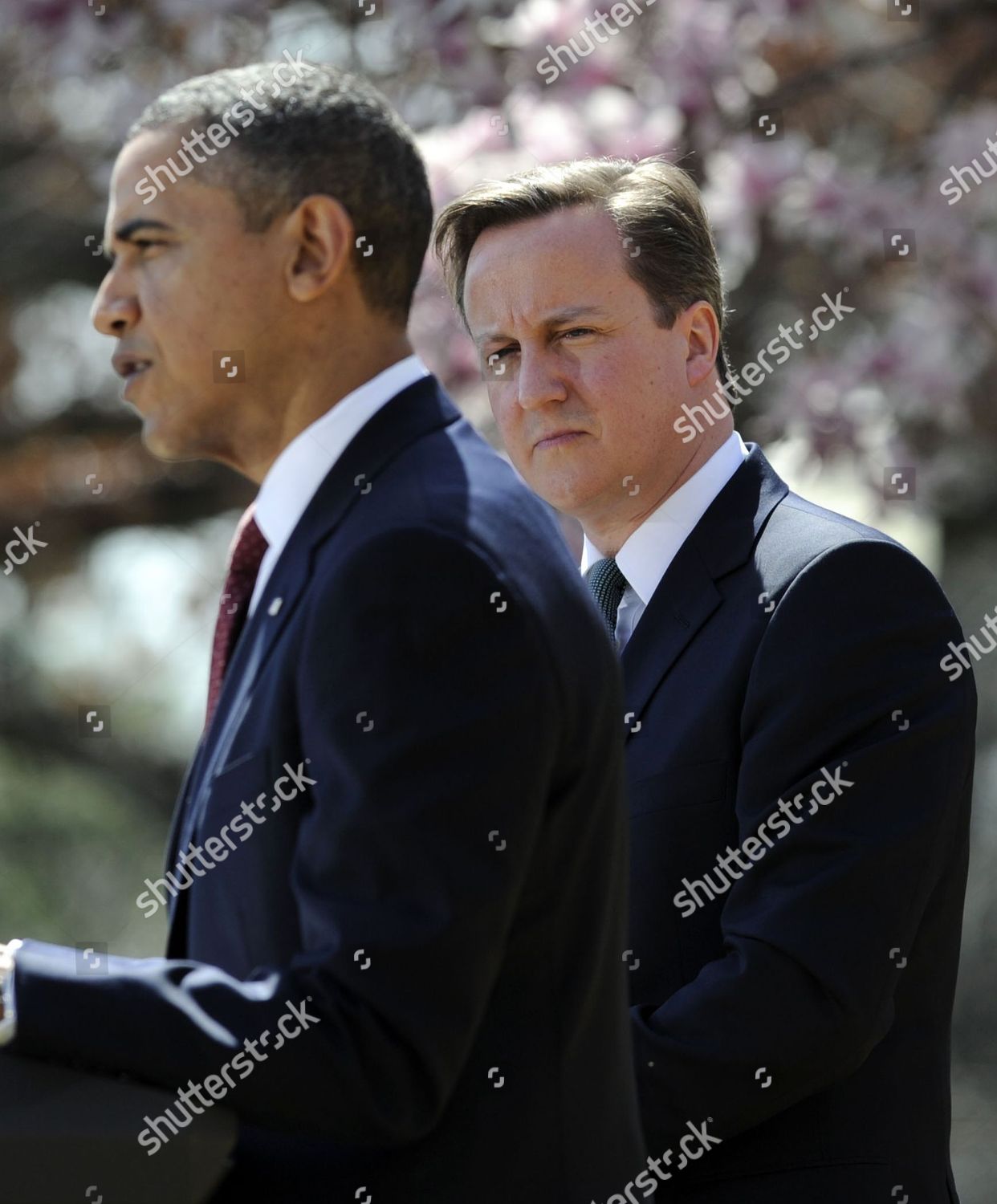 Barack Obama David Cameron Editorial Stock Photo - Stock Image ...