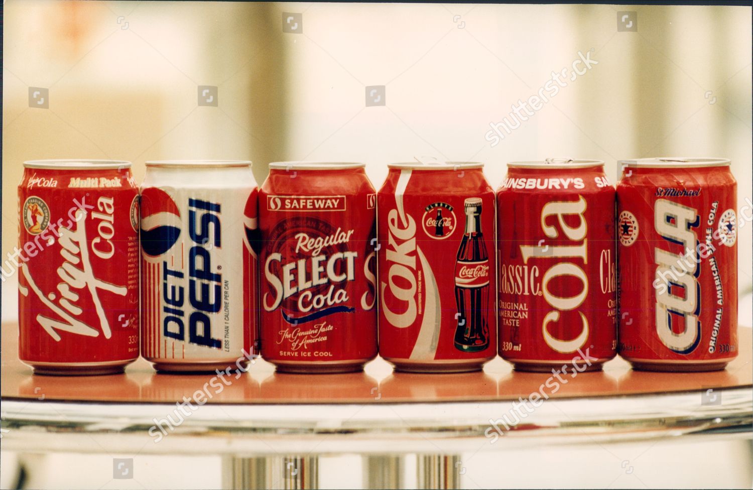 Cans Cola Drink Lr Virgin Cola Editorial Stock Photo - Stock Image ...