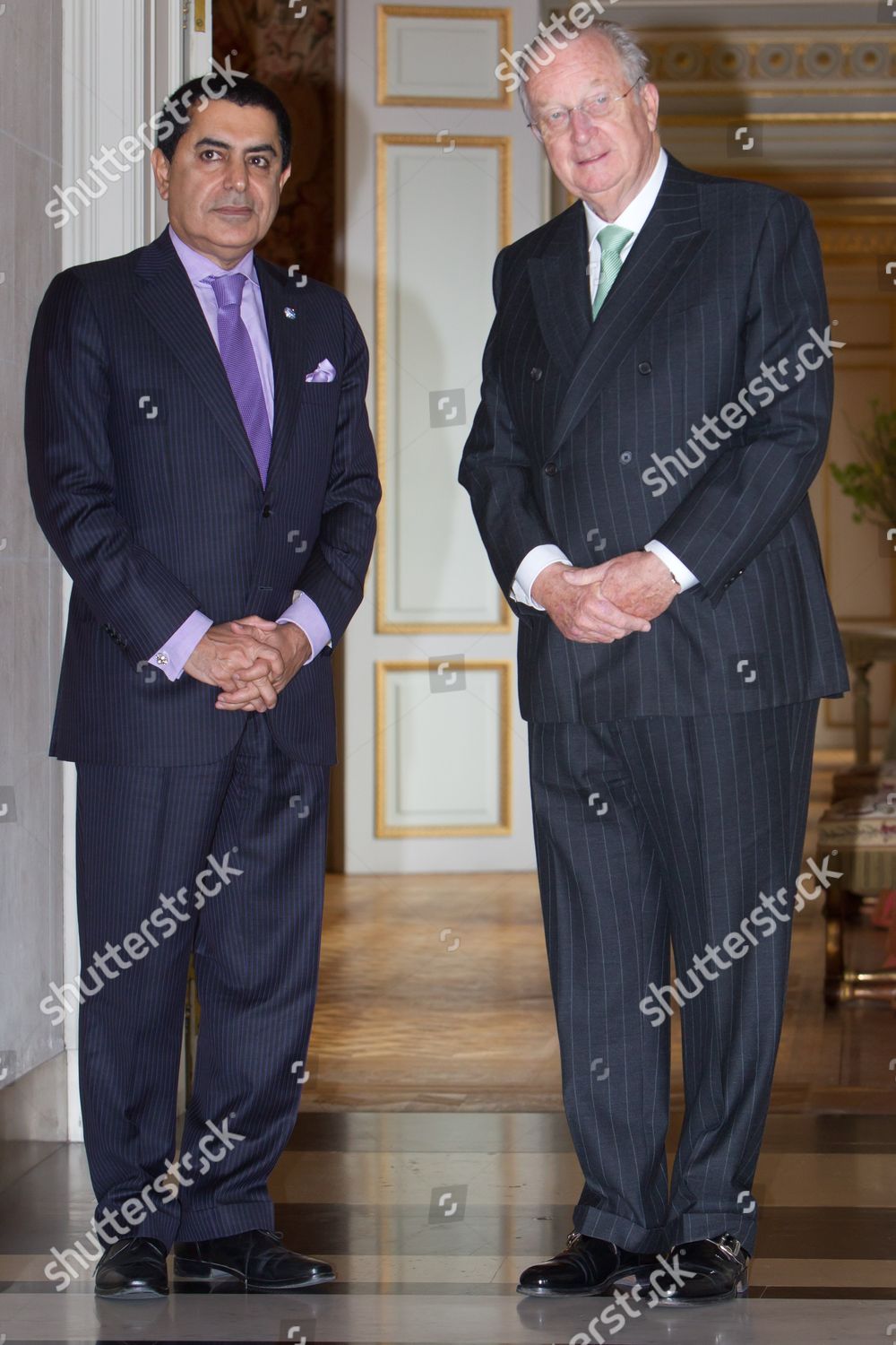 King Albert Ii Belgium Receives President Editorial Stock Photo - Stock ...