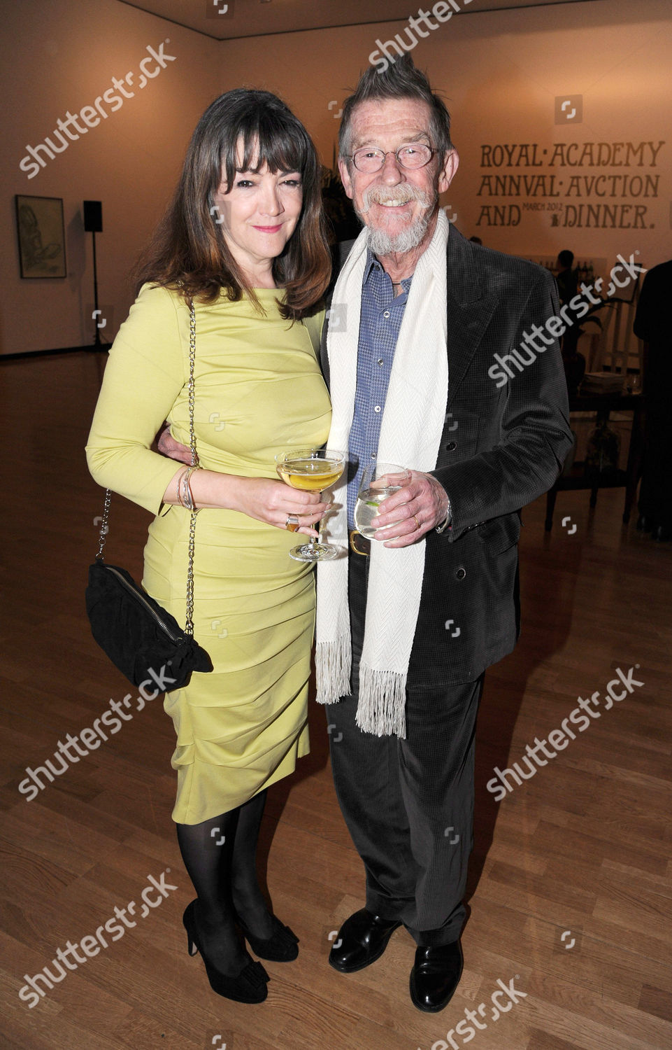 Anwen Rees Meyers John Hurt Editorial Stock Photo - Stock Image ...