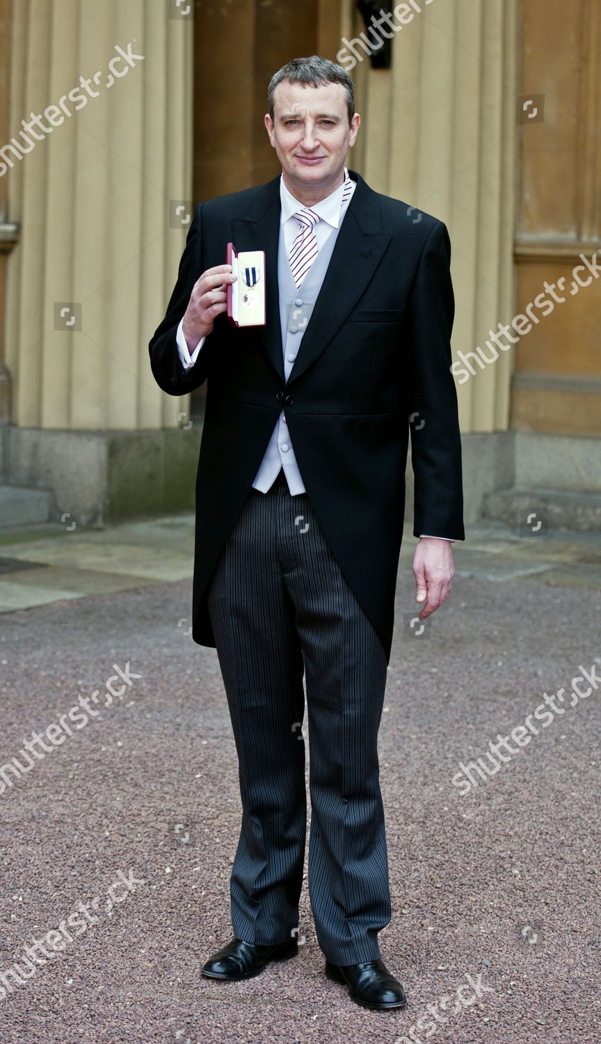 Andrew Brennan Buckingham Palace After Receiving Editorial Stock Photo ...