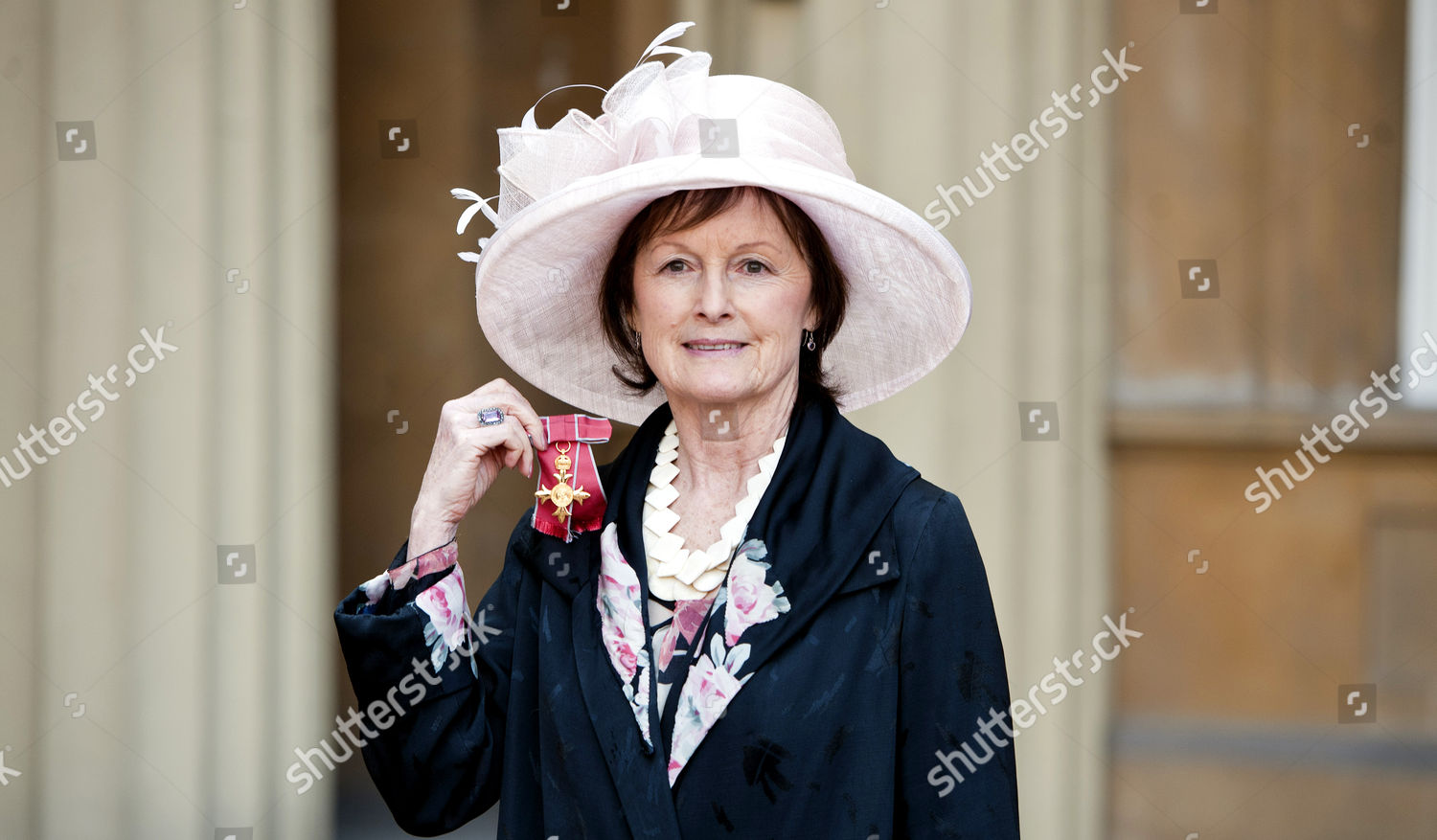 Lady Billington Buckingham Palace After Receiving Editorial Stock Photo ...