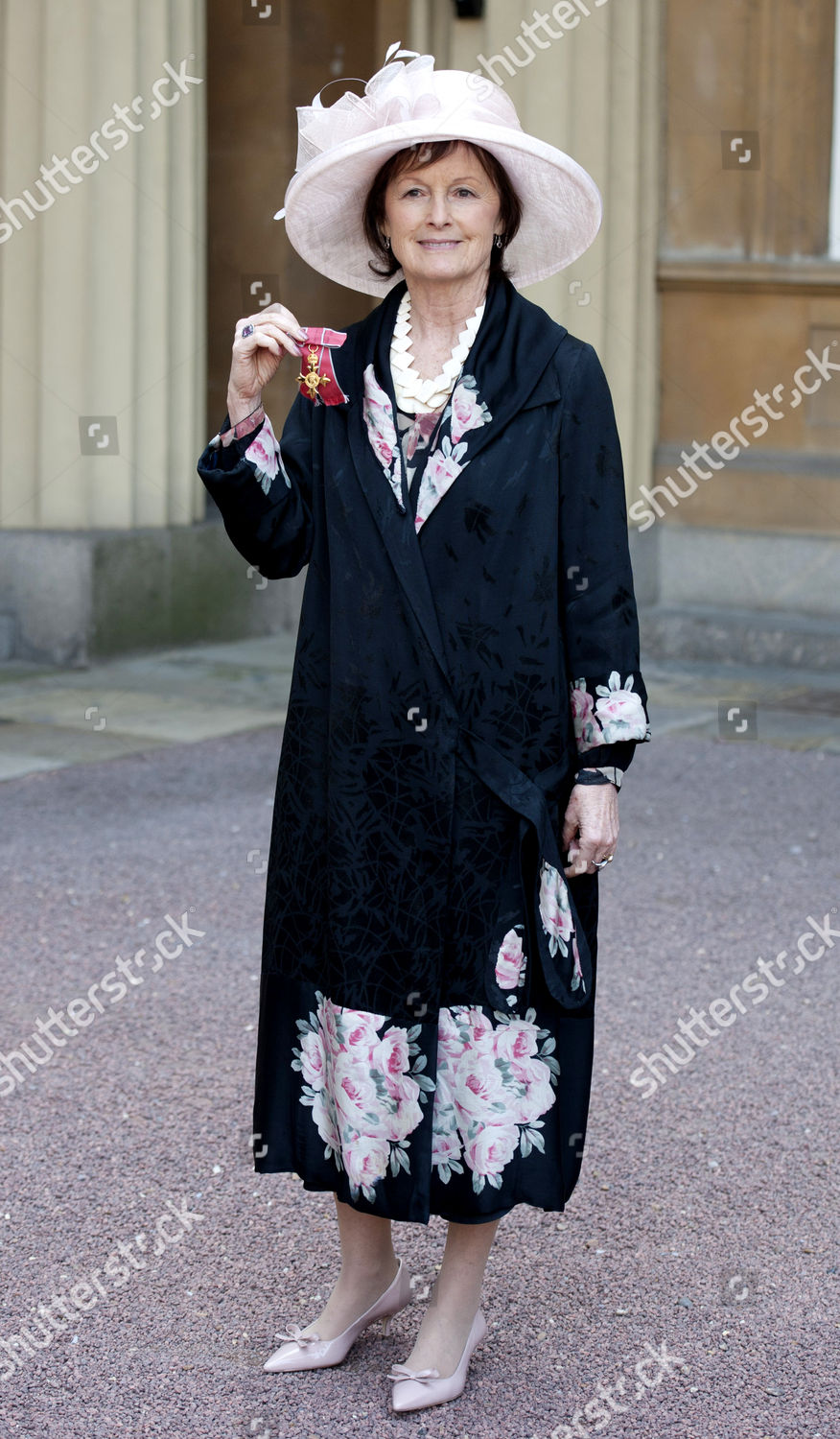 Lady Billington Buckingham Palace After Receiving Editorial Stock Photo ...