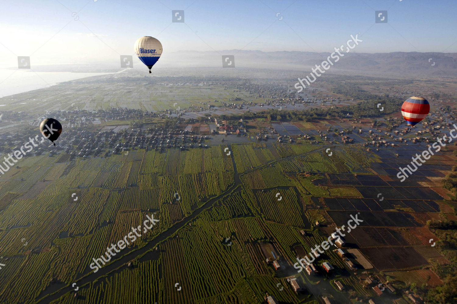 Peter Blaser His Friends Flying 6 Editorial Stock Photo - Stock Image ...