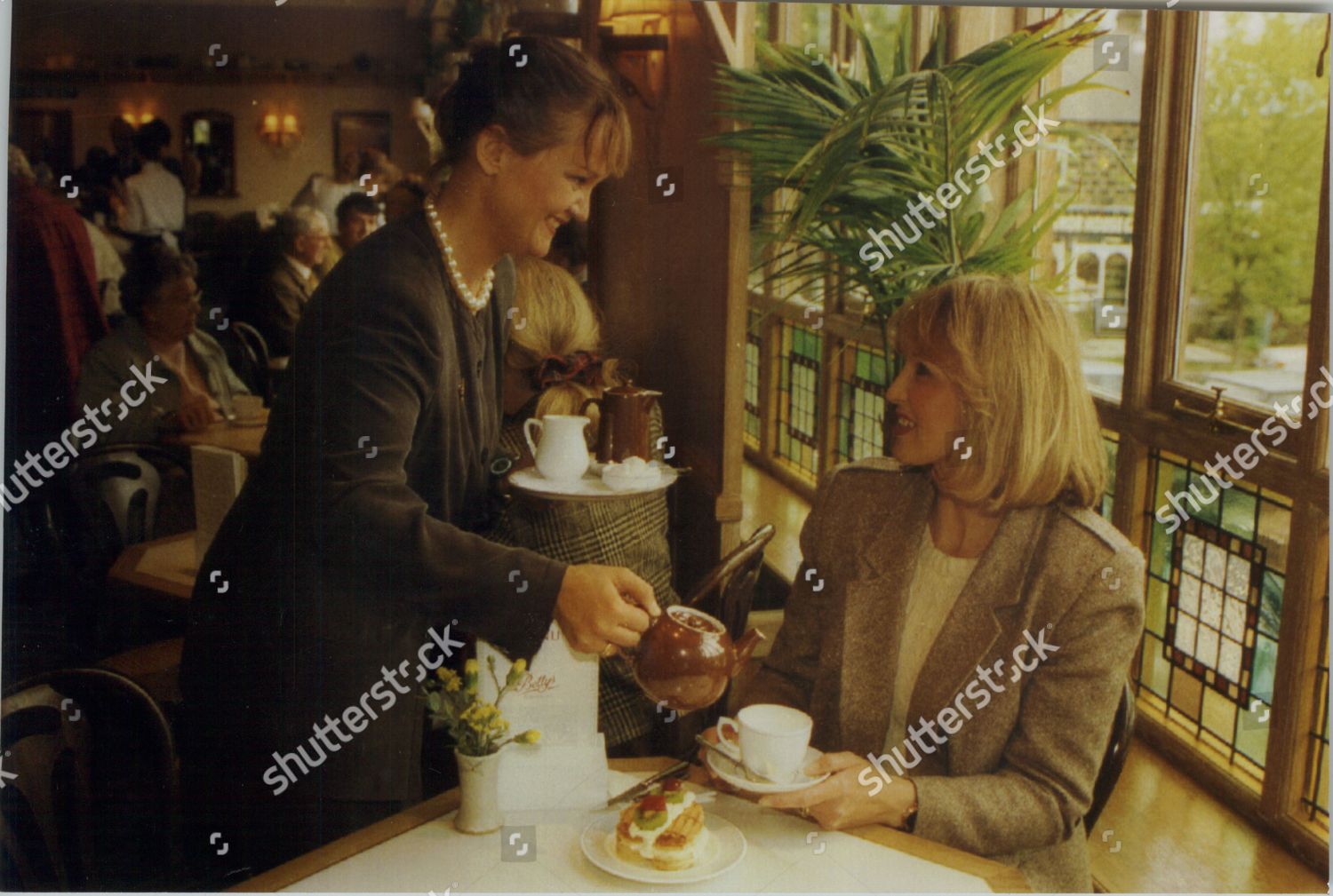 Hilary Stammers Manageress Bettys Tea Cafe Editorial Stock Photo ...
