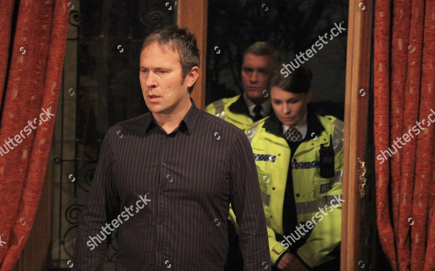 Declan Macey Jason Merrels Leaves Voicemail Editorial Stock Photo ...