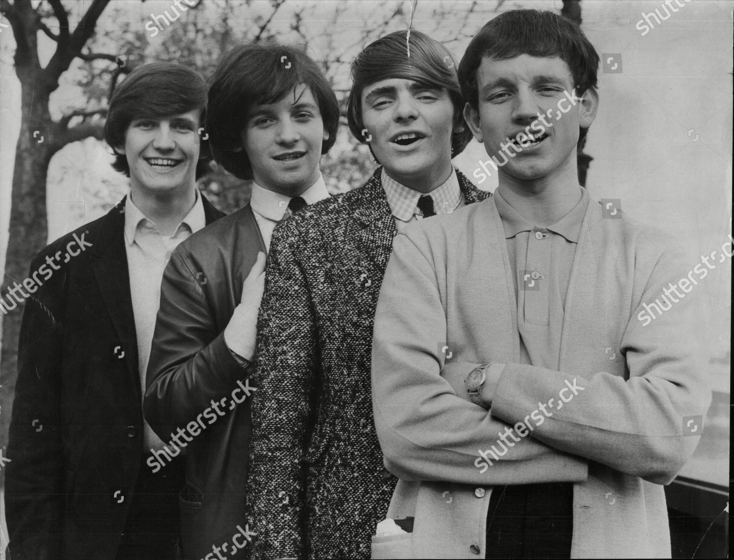 Pop Group Mindbenders Lr Wayne Fontana Editorial Stock Photo - Stock ...