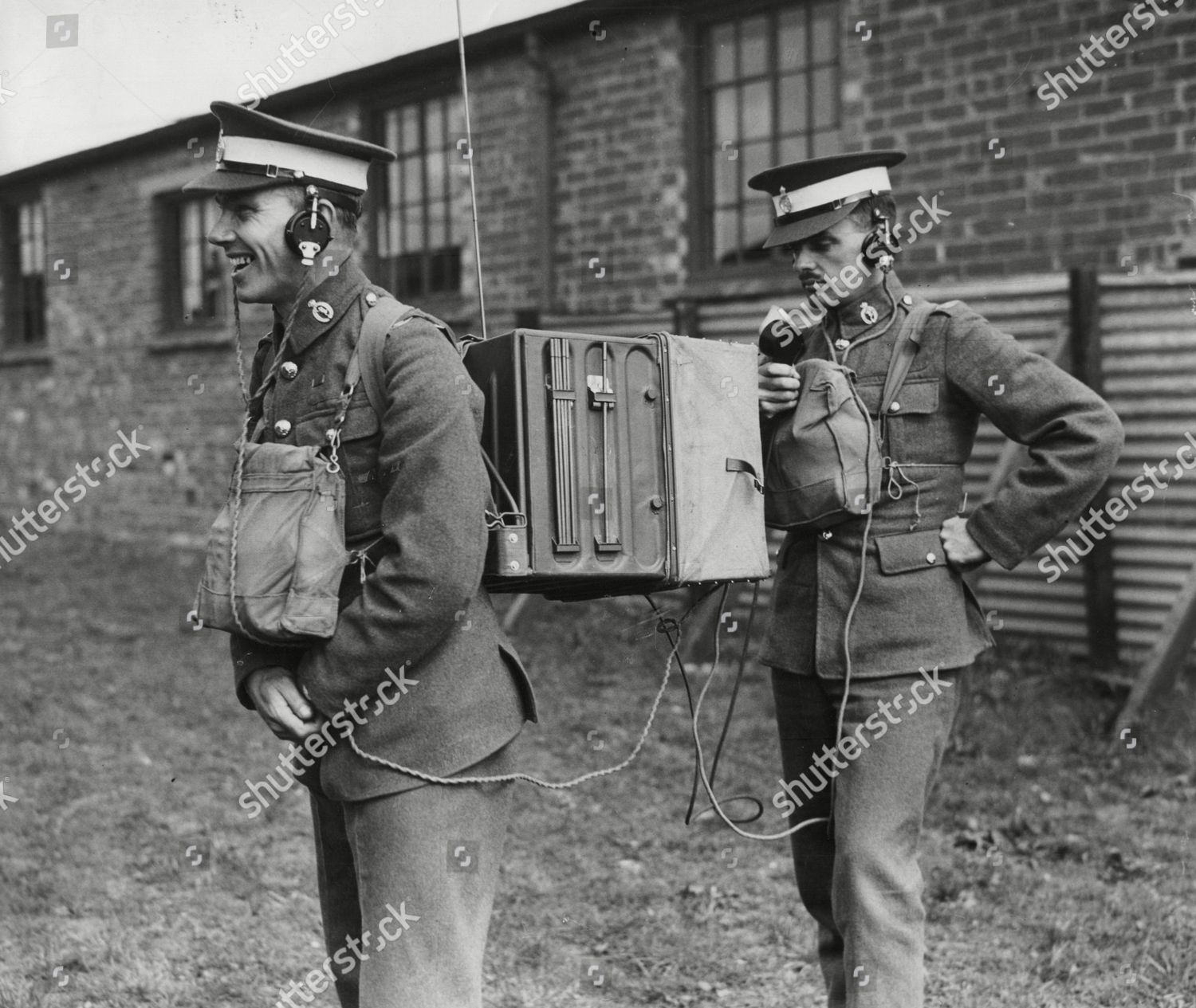 Army Cadets Carrying Radio Telephony Set Editorial Stock Photo - Stock ...