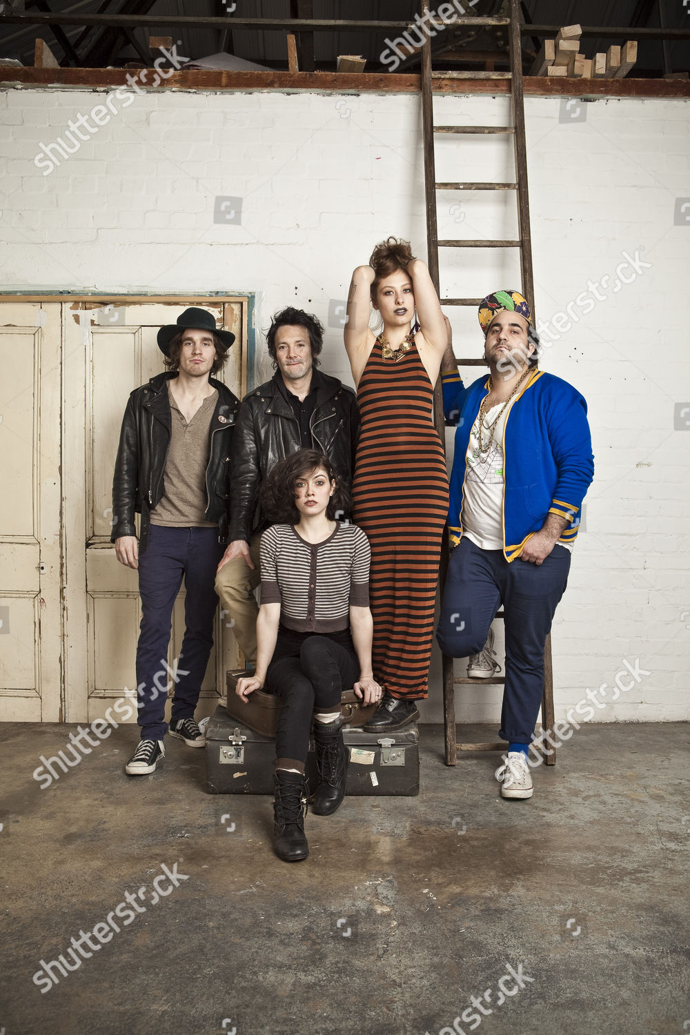 Friends Lr Oliver Duncan Nikki Shapiro Editorial Stock Photo - Stock ...