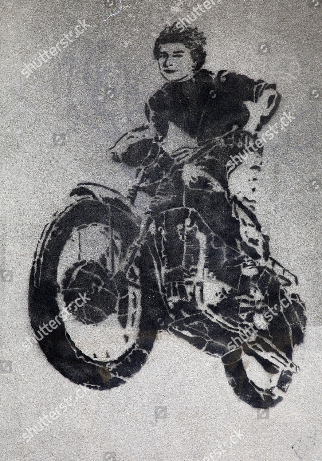 New Work By Street Artist Bambi Editorial Stock Photo - Stock Image ...