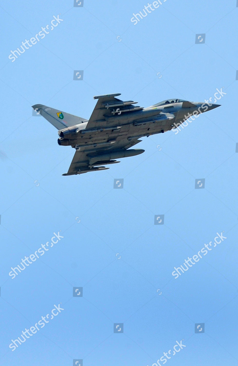 British Eurofighter Typhoon On His Way Editorial Stock Photo - Stock ...