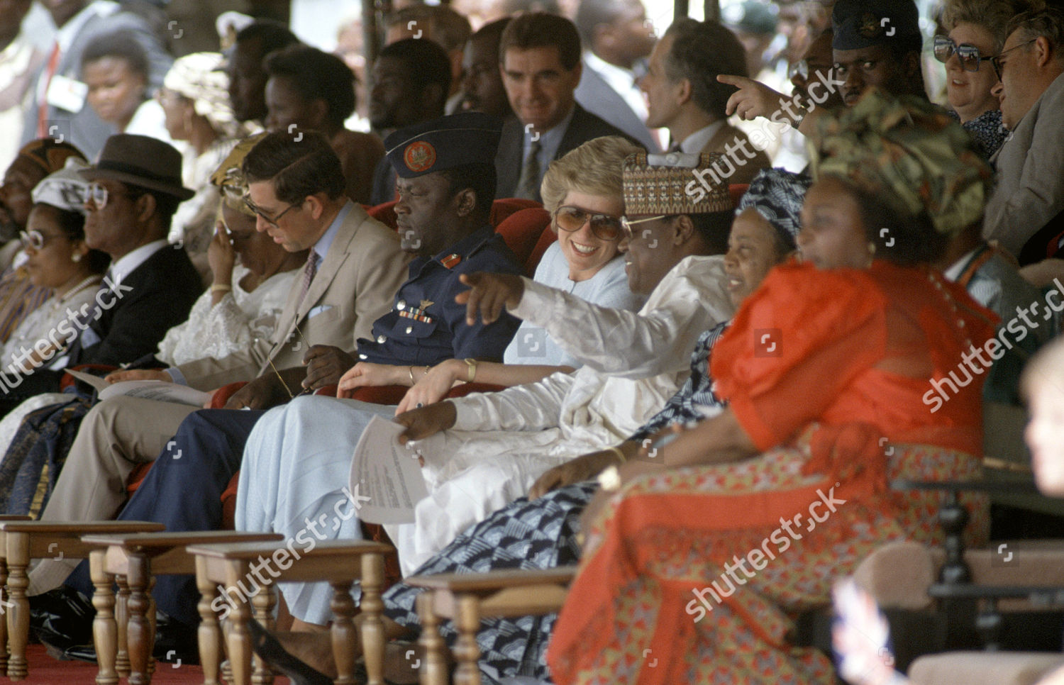 Prince Charles Princess Diana Canoe Regatta Editorial Stock Photo ...