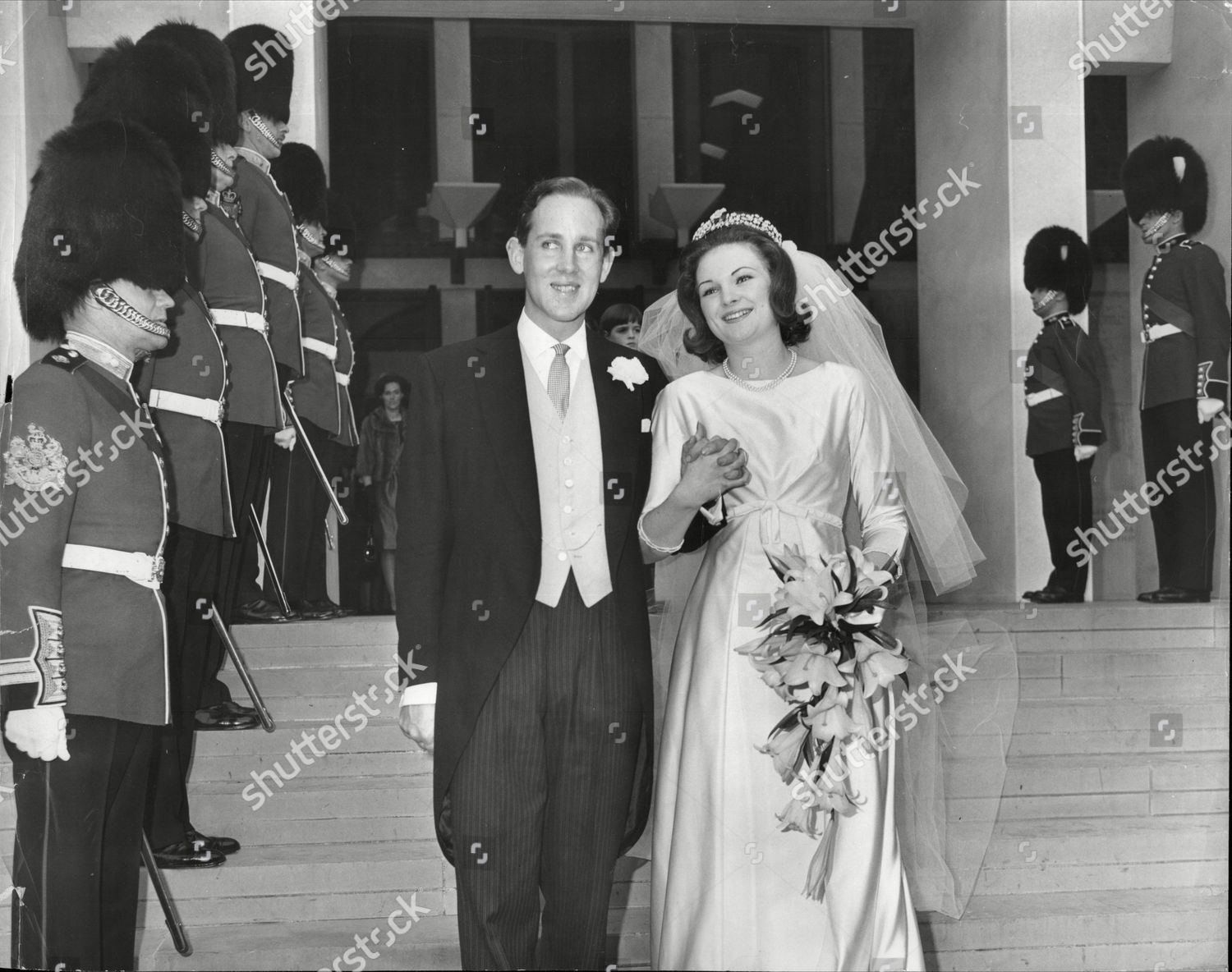 Captain Oliver Lindsay Marries Lady Clare Editorial Stock Photo - Stock ...