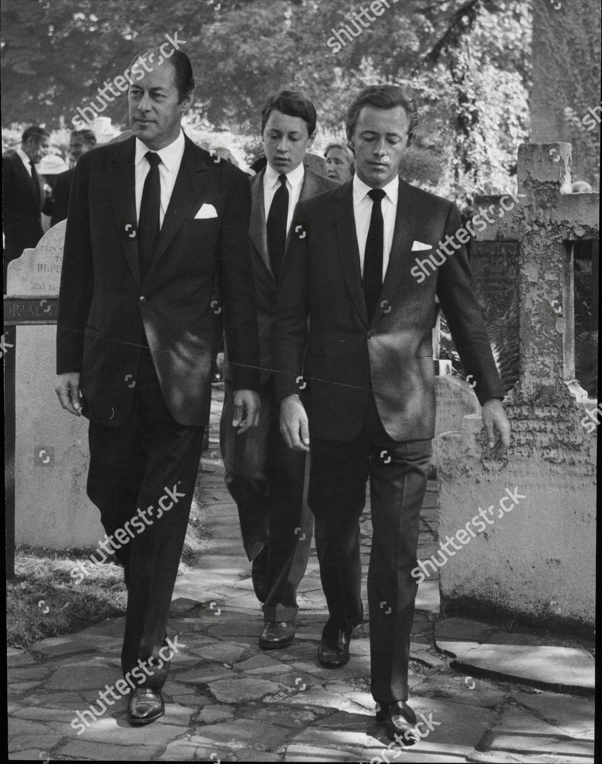 Rex Harrison Actor Funeral Wife Kay Editorial Stock Photo - Stock Image ...
