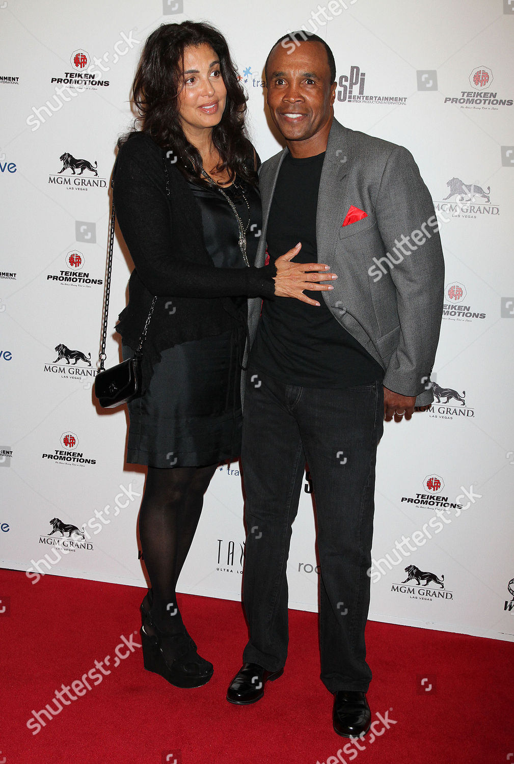 Bernadette Robi Sugar Ray Leonard Editorial Stock Photo - Stock Image ...