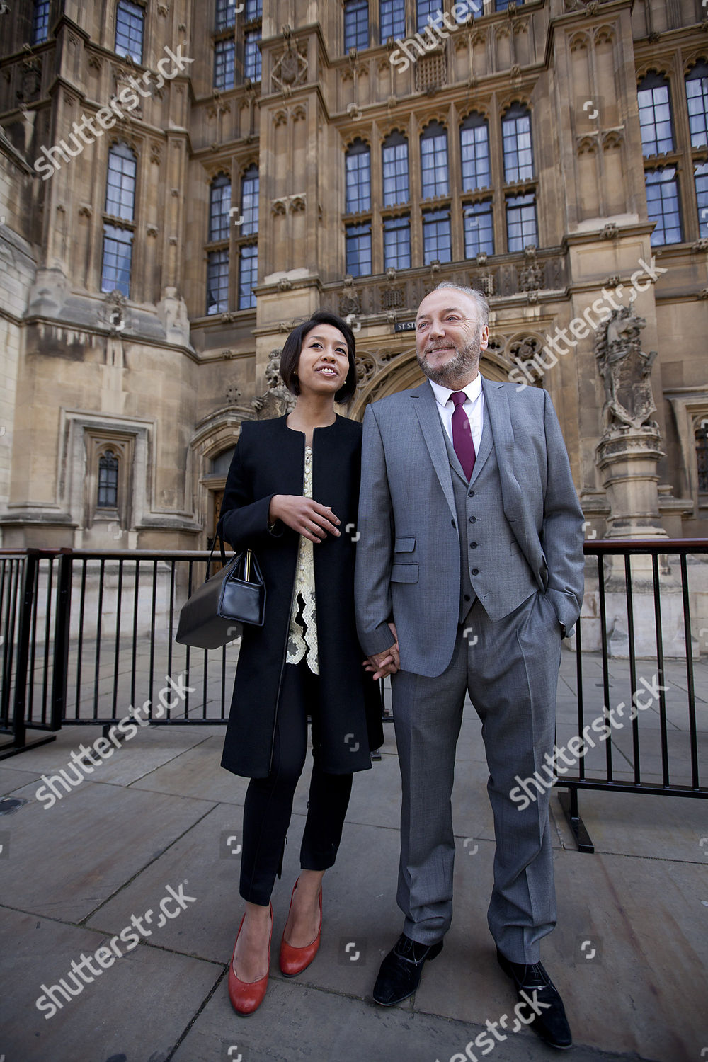 George Galloway R Wife Putri Gayatri Editorial Stock Photo - Stock ...
